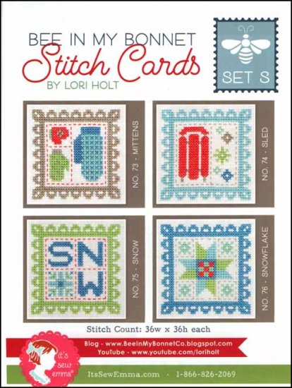 Stitch Cards Set S – Embroidery Marketplace - Calgary