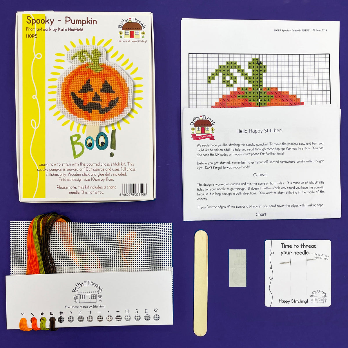 Spooky - Pumpkin - HOP level – Embroidery Marketplace - Calgary