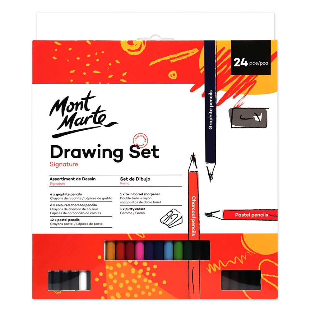 Drawing Set - 24 pieces – Embroidery Marketplace - Calgary