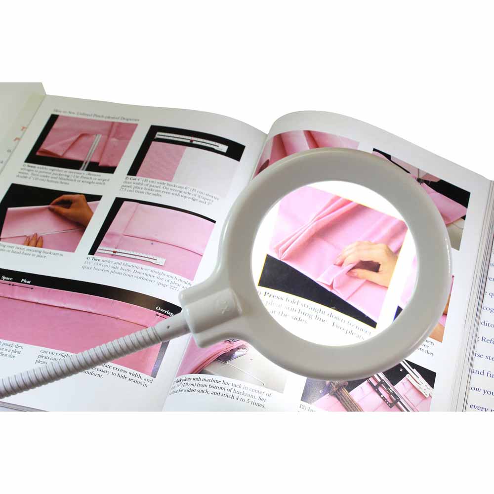 Magnifying LED Desk Lamp – Embroidery Marketplace - Calgary