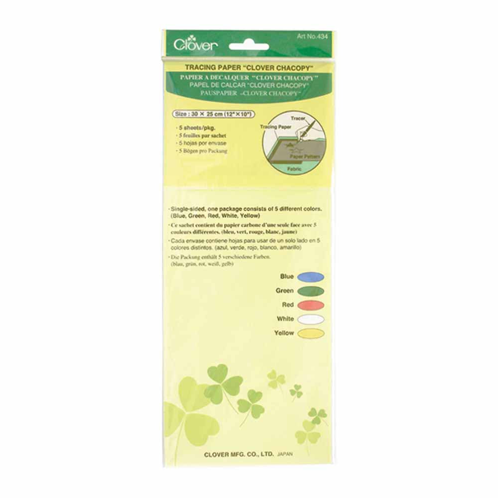 Tracing Paper ″Chacopy″ - 5 Sheets – Embroidery Marketplace - Calgary