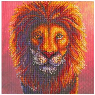 The King: The Menagerie Series – Embroidery Marketplace - Calgary